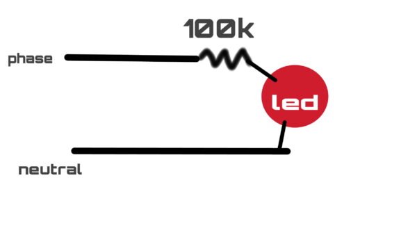Connect LED to AC: The Direct Connection of Led bulb to 230v AC