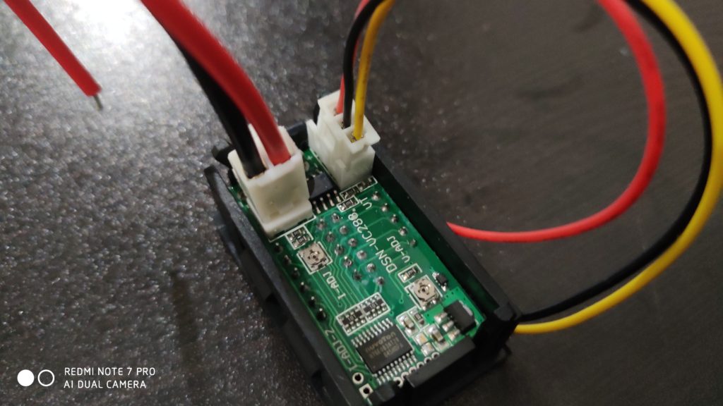 DC Voltage and Current Meter 100v 10A wiring