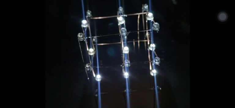 Arduino Led Cube 3x3x3 Circuit with code - Soldering Mind