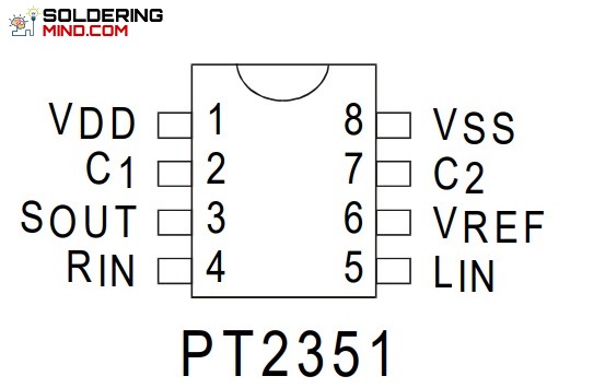 PT2351 Subwoofer Circuit