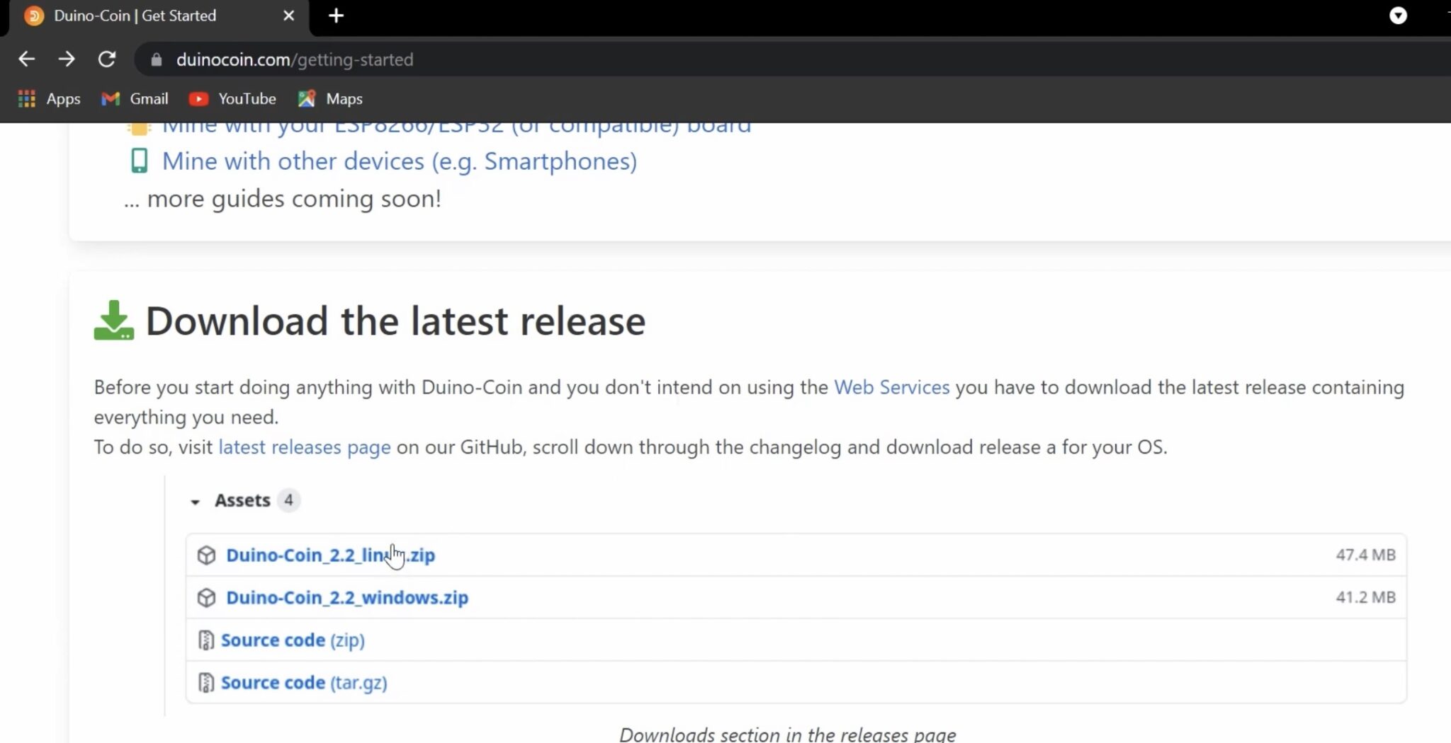 ESP8266 Crypto Miner - Duino coin mining