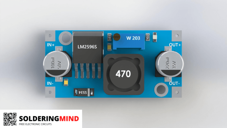 DC DC Buck Converter Using LM2596 IC