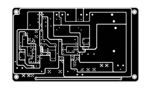 400w Class D Amplifier Circuit and PCB Layout