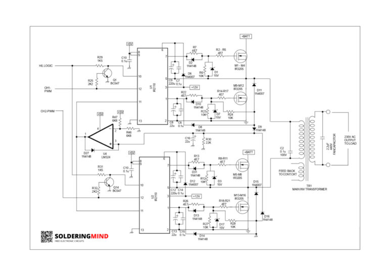 PIC16F72 Sine Wave Inverter