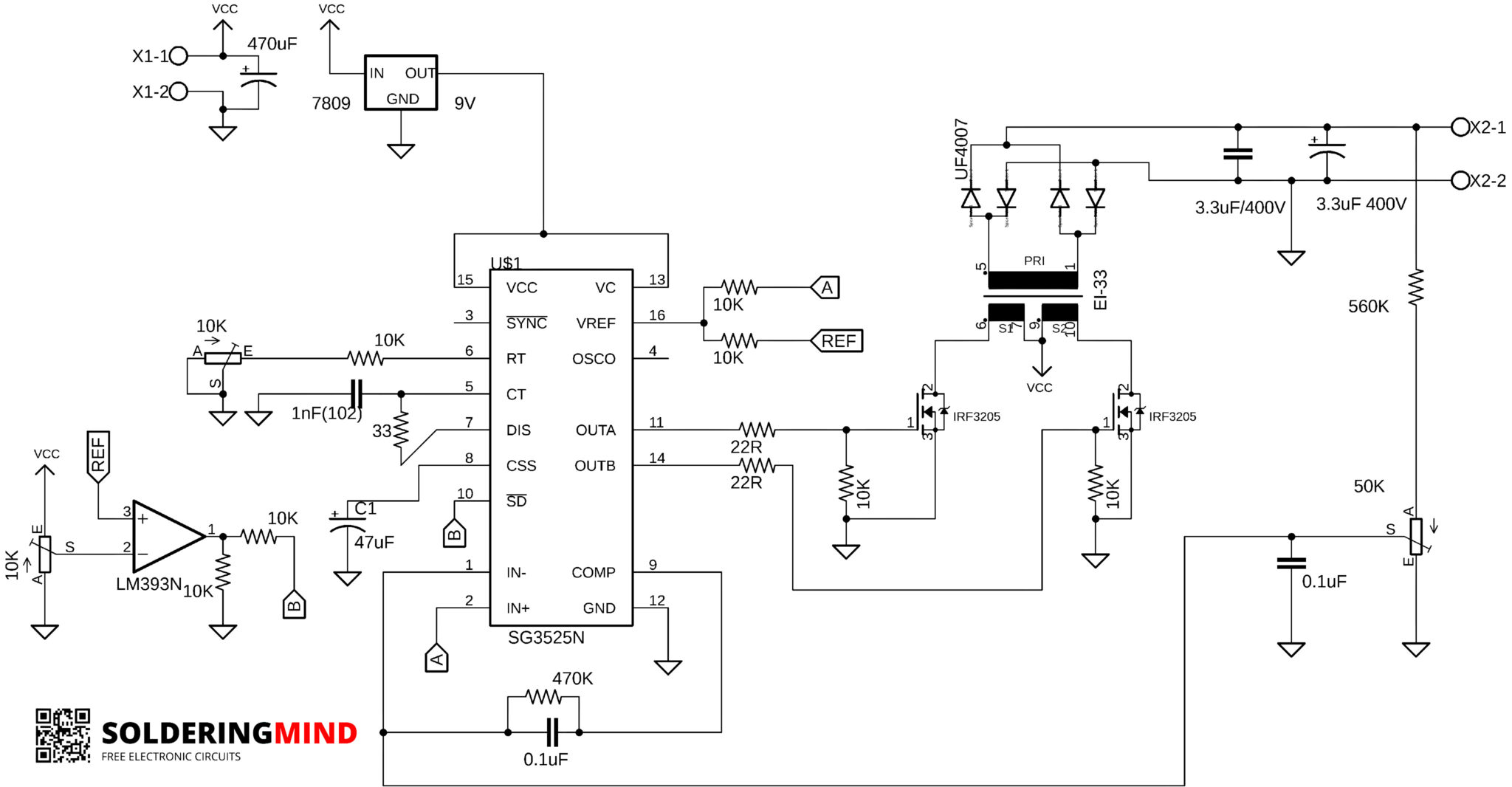 Best 12v to 220v Inverter Circuit