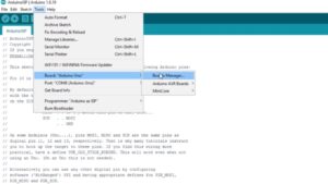 Burn Bootloader on ATMEGA328 using Arduino Uno