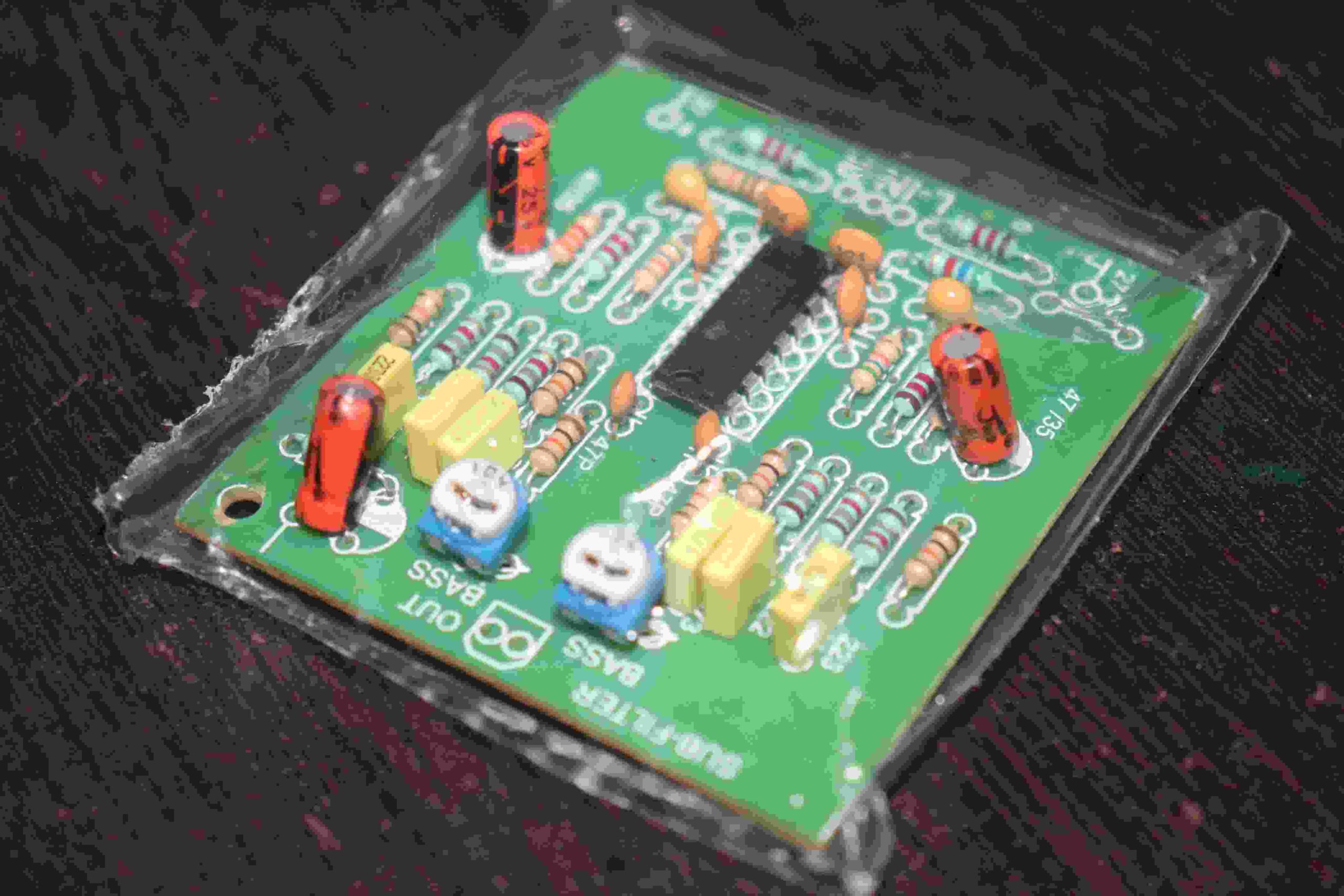 Subwoofer Low Pass Filter Board Soldering Mind