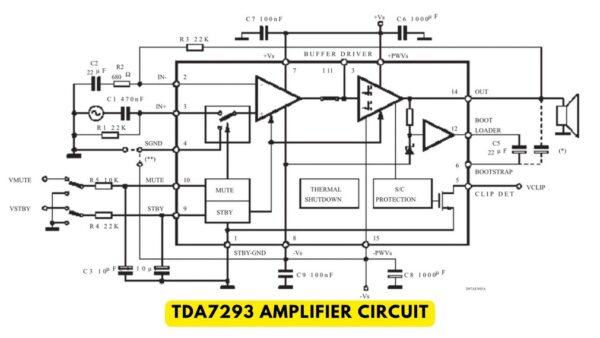TDA7293 Amplifier Circuit Diagram - Soldering Mind