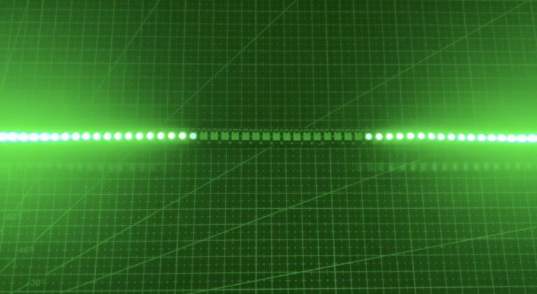 Knight Rider LED Chaser Circuit