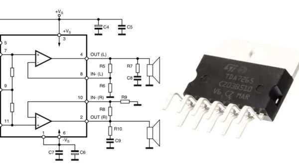 LM3886 Amplifier Circuit