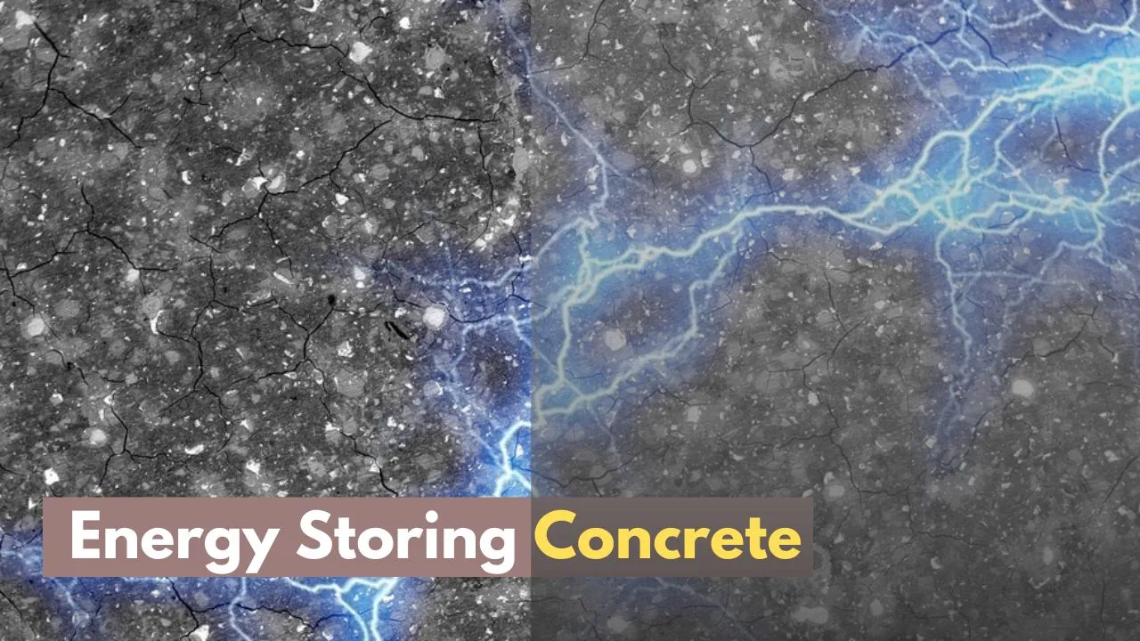 Energy Storing Concrete