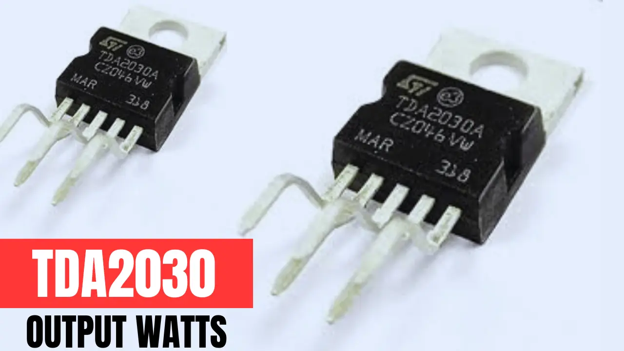 TDA2030 IC Output Watts