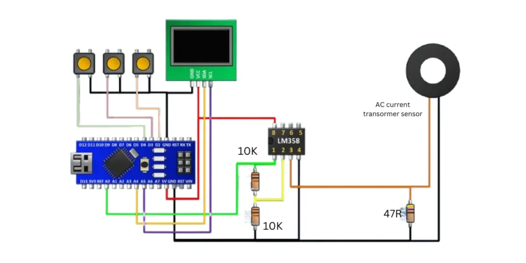 Arduino Clamp Meter Circuit: DIY Guide for Current Measurement