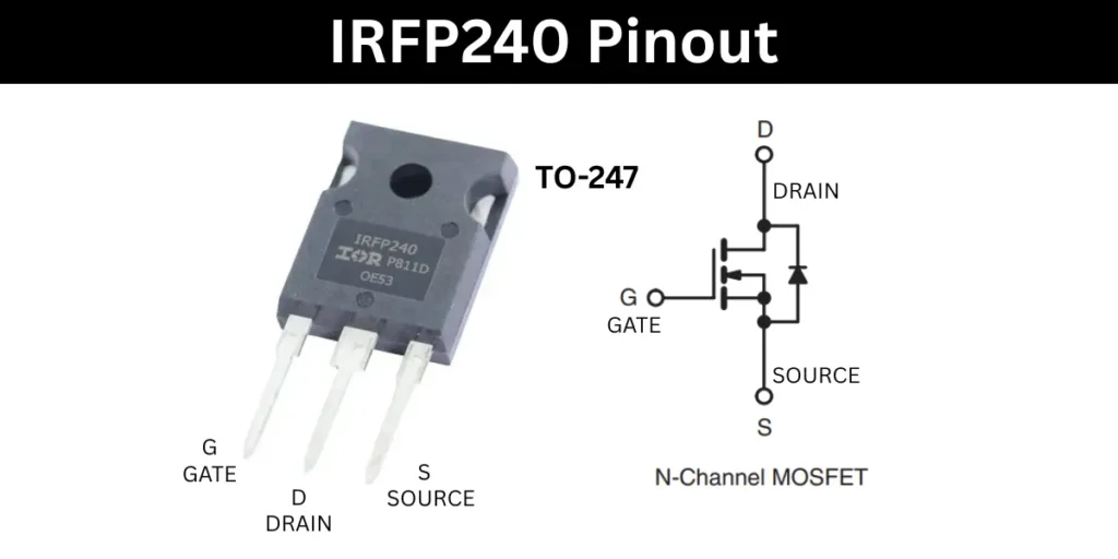 IRFP240 MOSFET Pinout, Equivalent and Characteristics