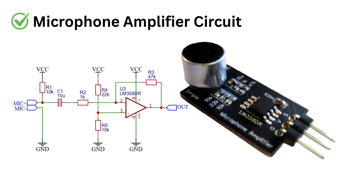 Microphone Preamplifier Circuit