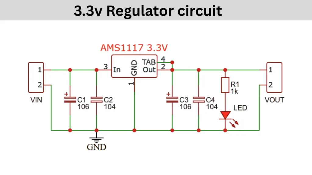 3.3v Voltage Regulator for Sensitive Electronic Devices and Circuits