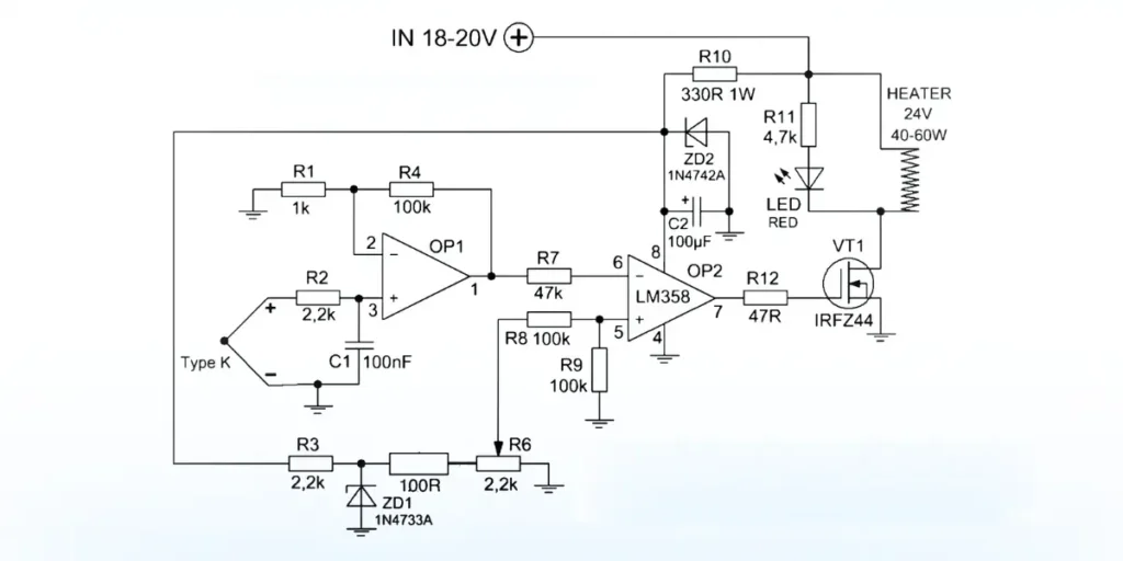 DIY Soldering Station with Temperature control
