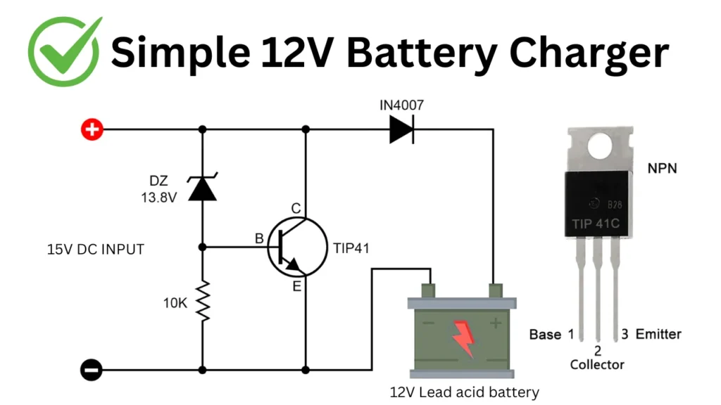 Simple 12V Battery Charger