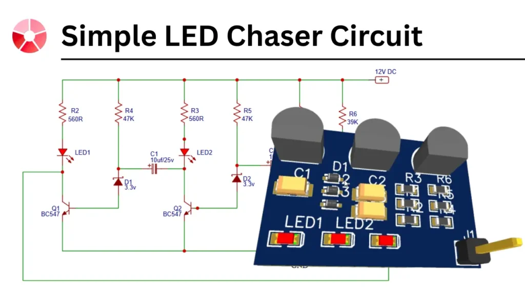 Simple LED Chaser Circuit