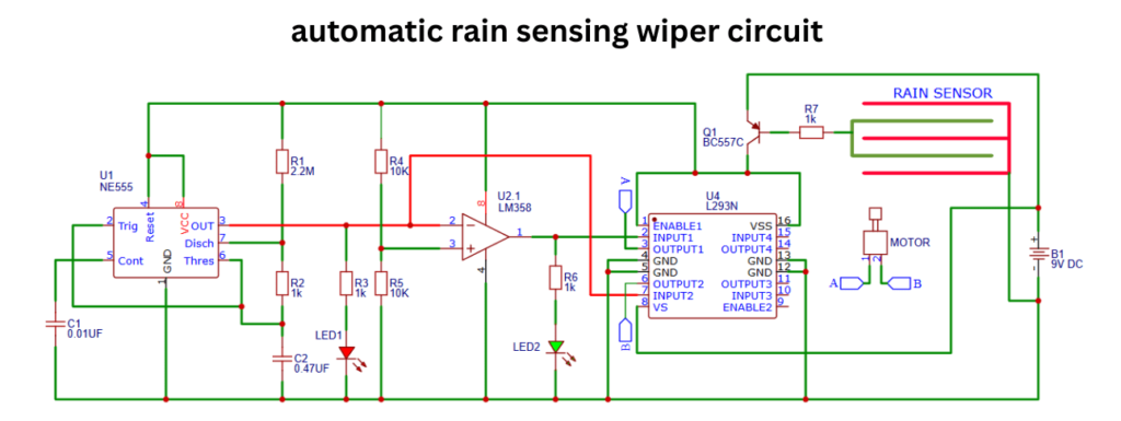 Rain Detected Automatic Wiper System for Your Car