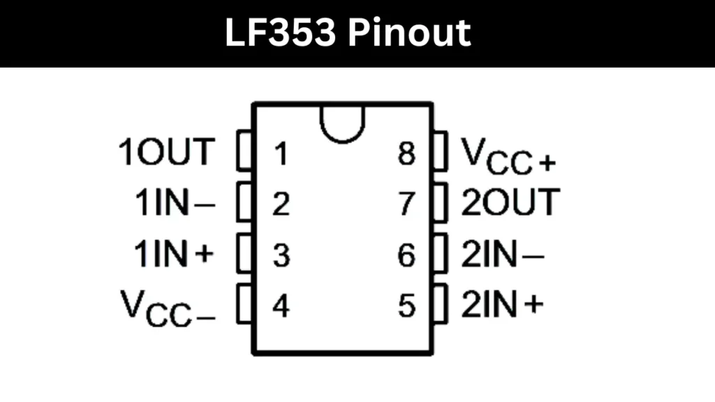 LF353 Datasheet Including Pinout, Equivalent and Comparison