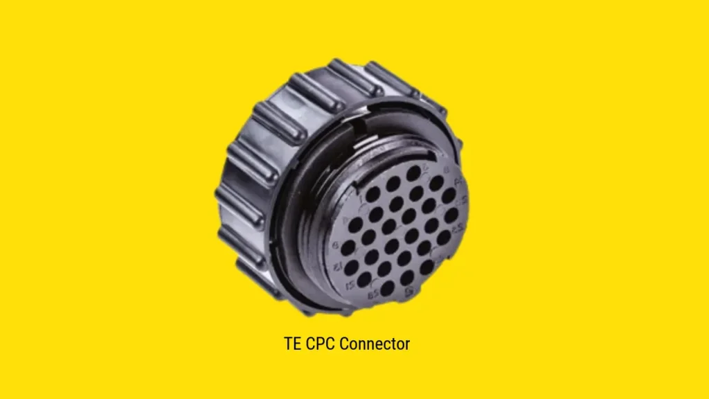 TE CPC Connector: Plastic Connector for Signal or Power