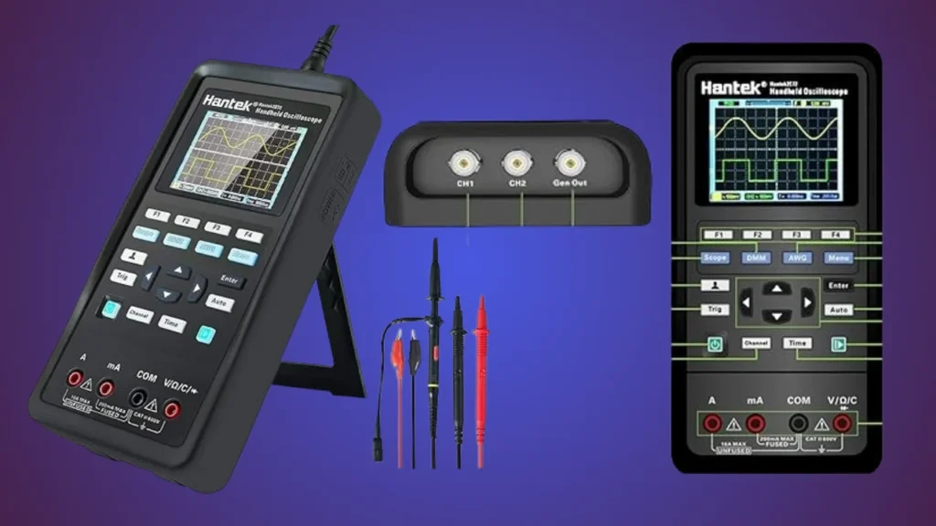 Hantek 2D72: Dual Channel Oscilloscope Digital Multimeter