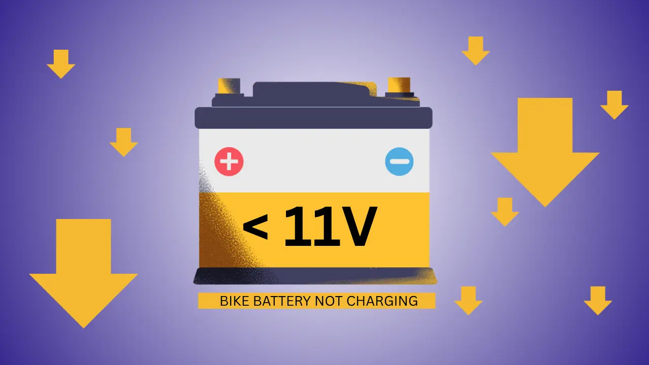 Bike Battery not Charging, Low Battery and Starting Problem