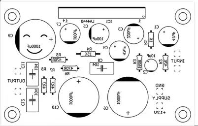 LA4440 PCB Layout File Download