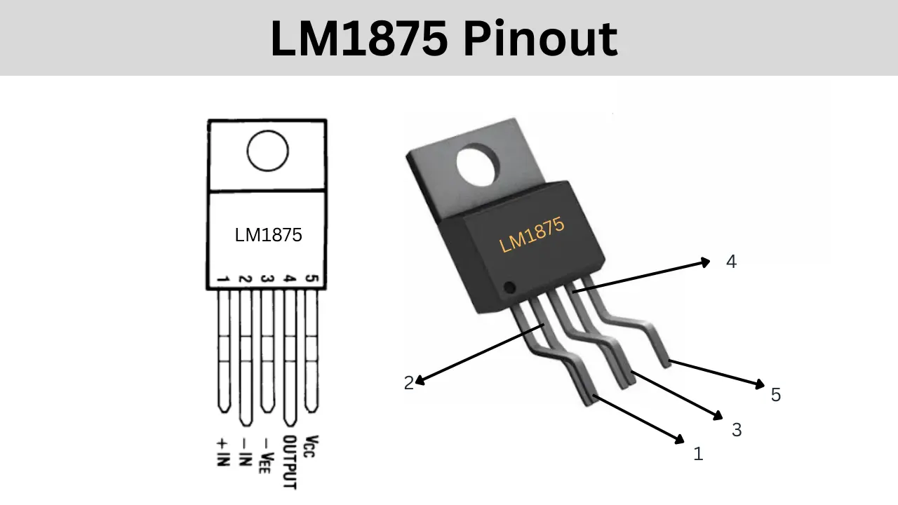 LM1875 Datasheet including Pinout, Characteristics and Equivalent