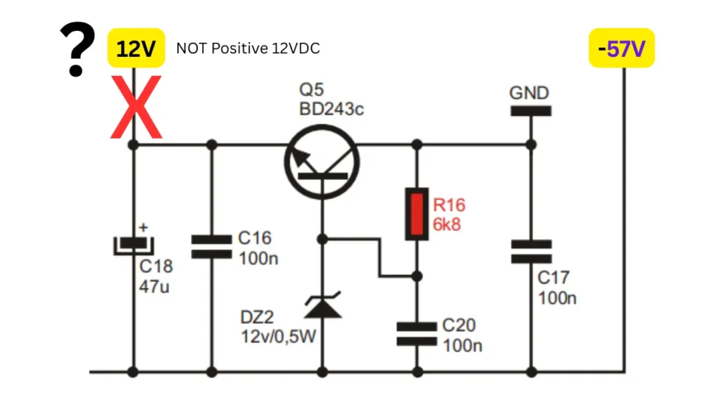 Class D Amplifier 15V DC supply actually a Positive Voltage?