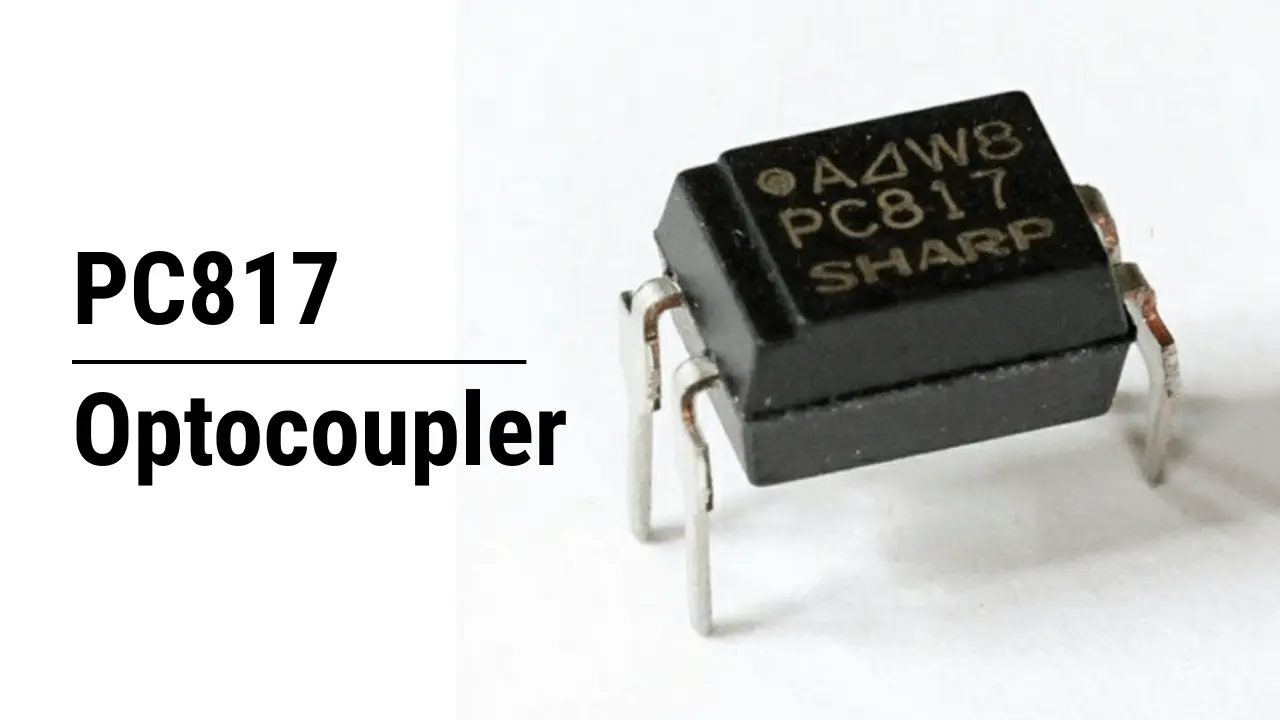 PC817 Optocoupler Datasheet Including Pinout and Characteristics