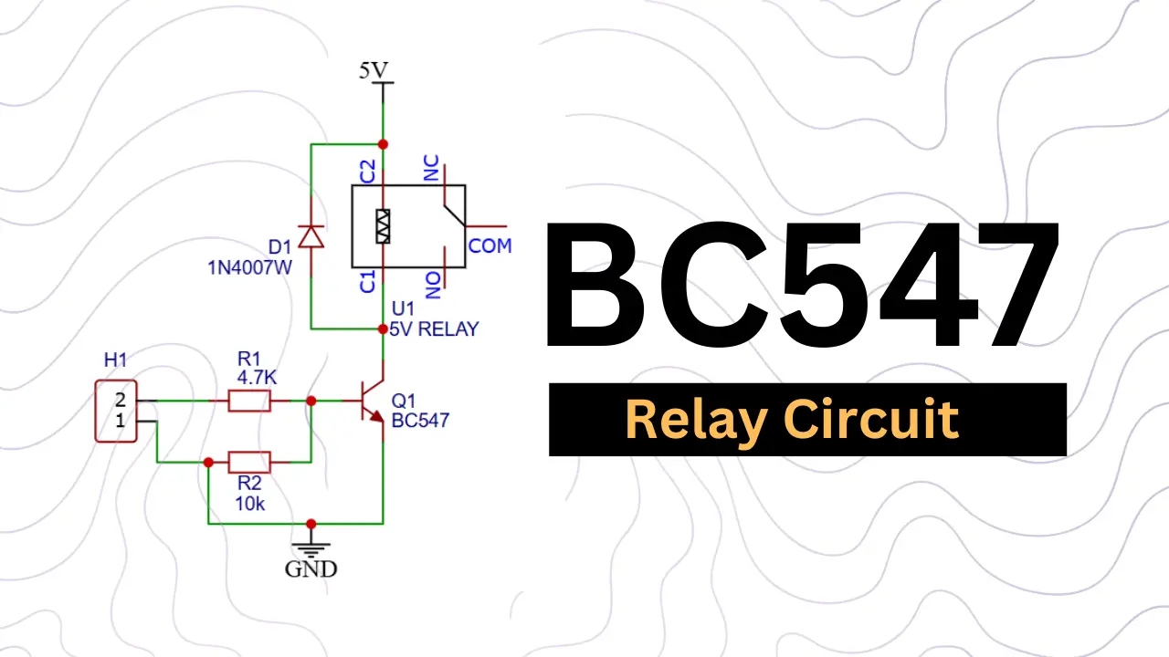BC547 Relay Circuit
