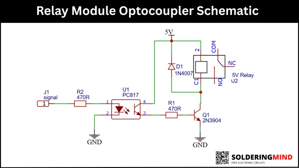 Relay Module Optocoupler: Schematic and Working Explained