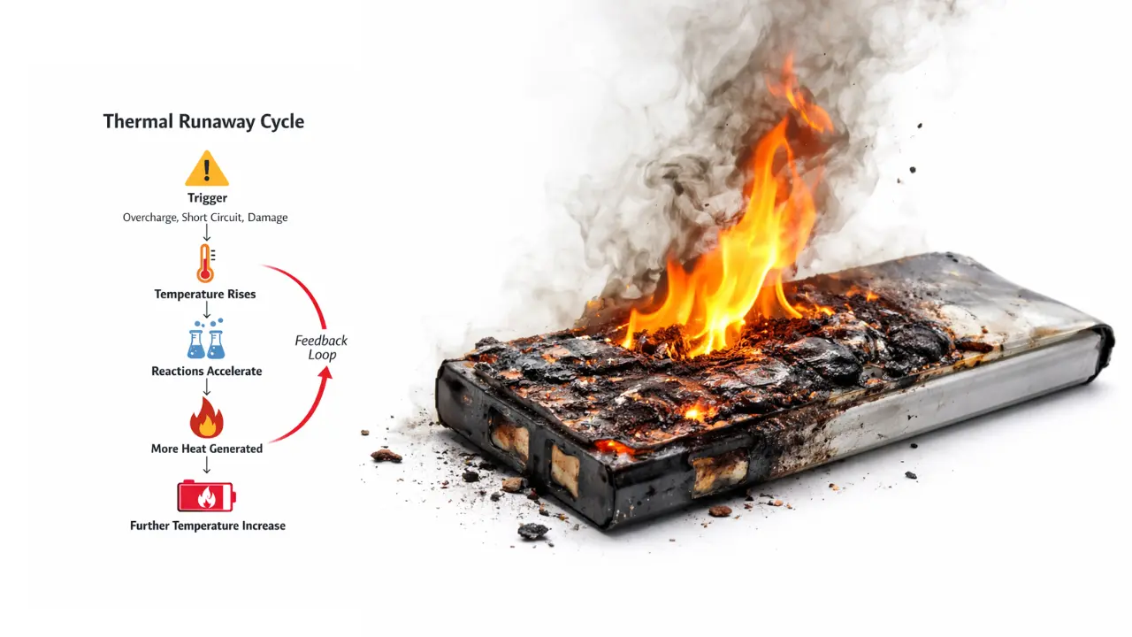 Thermal Runaway In Batteries
