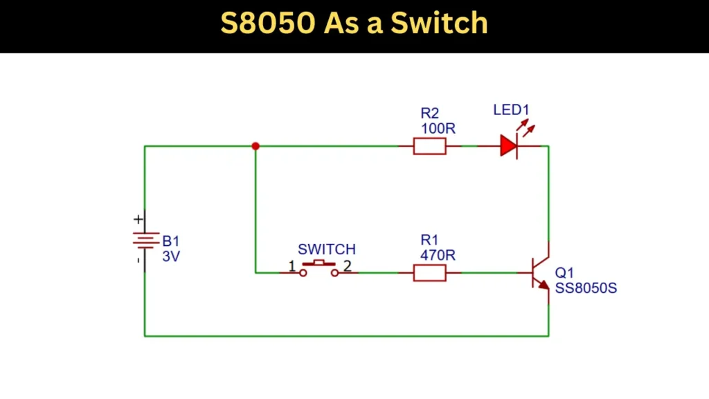 S8050 Transistor Pinout, Equivalent and Specifications