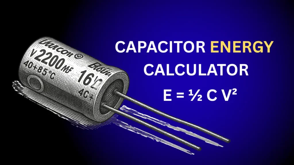 3 Digit Capacitor Code Calculator