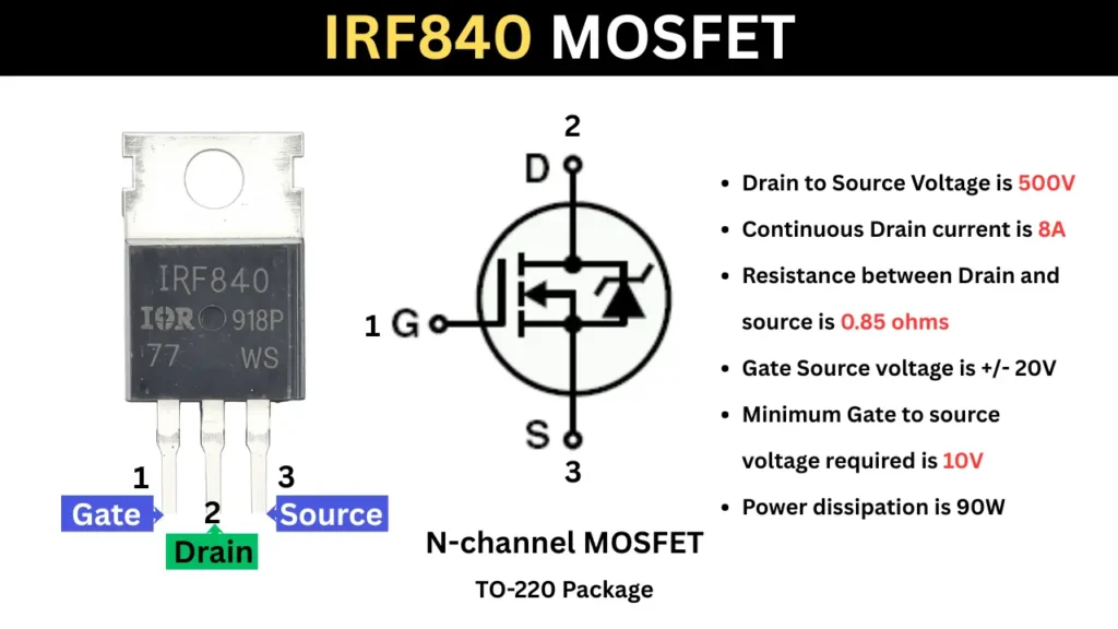 HY1908 MOSFET Pinout, Equivalent and Specifications